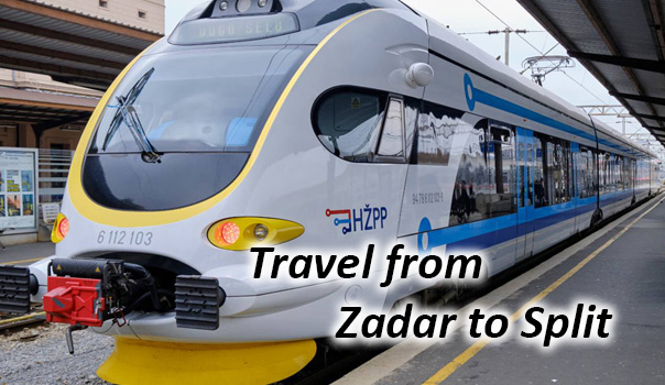 Travel from Zadar to Split by Train, Bus or Car